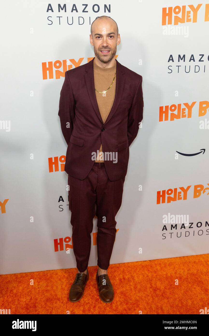 Brent Kiser arrives at the LA Premiere of "Honey Boy" at the ArcLight ...