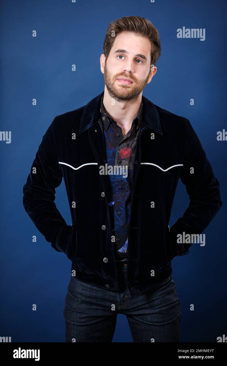 Ben Platt poses for a portrait on Thursday, March 28, 2019, in New York ...