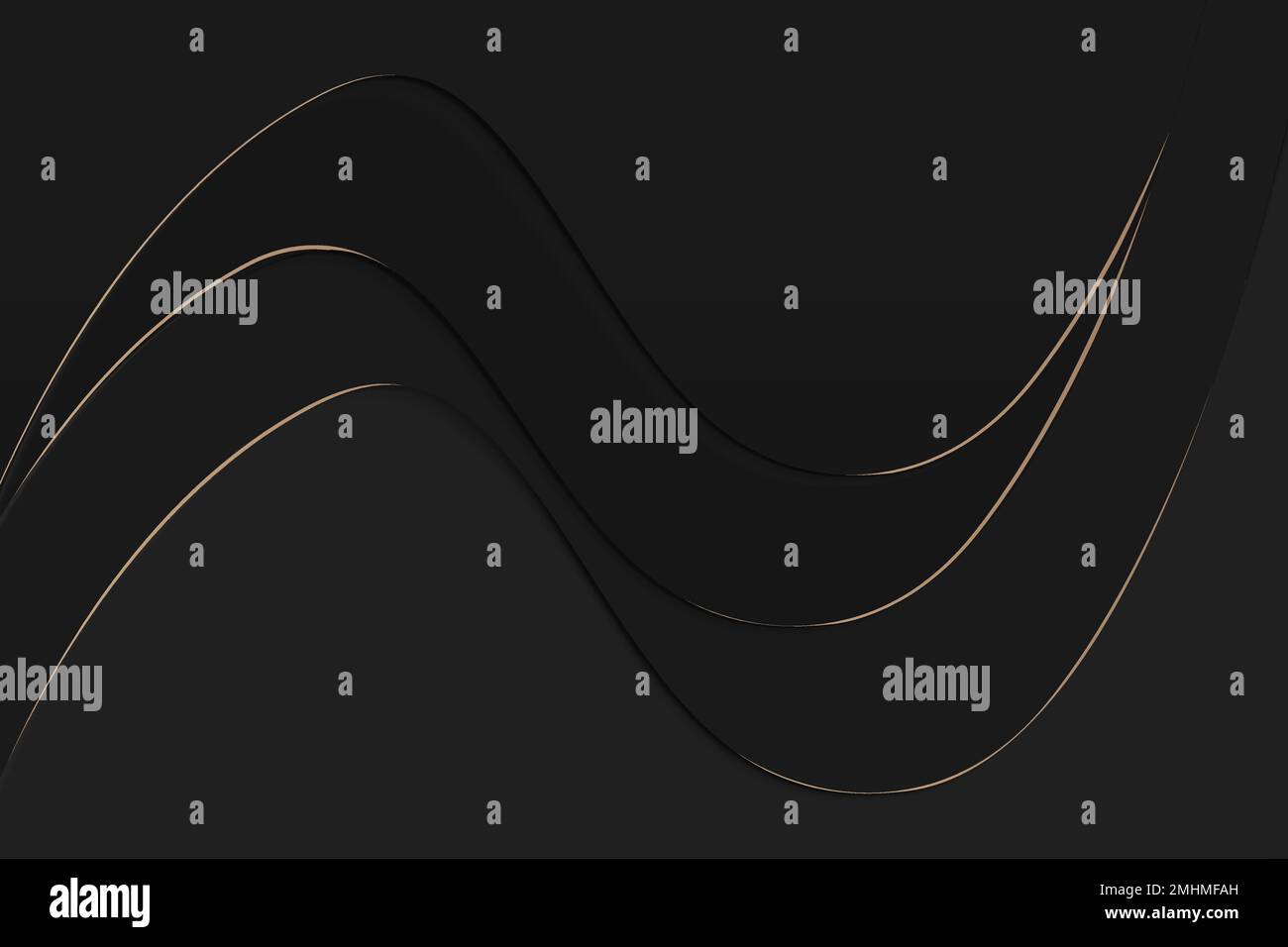 Black desktop background, modern wallpaper design vector Stock Vector ...