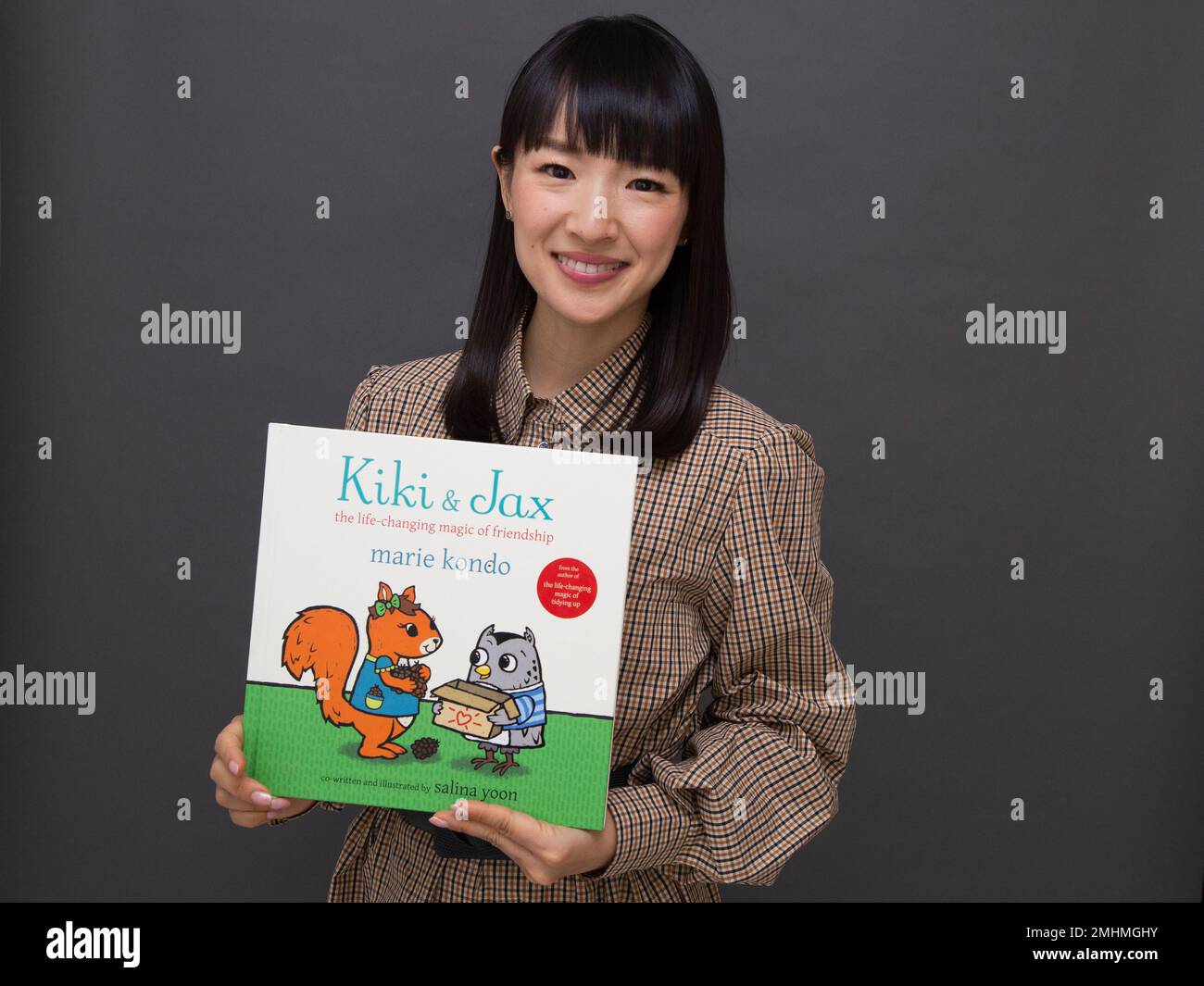 Author and television personality Marie Kondo poses for a portrait to ...