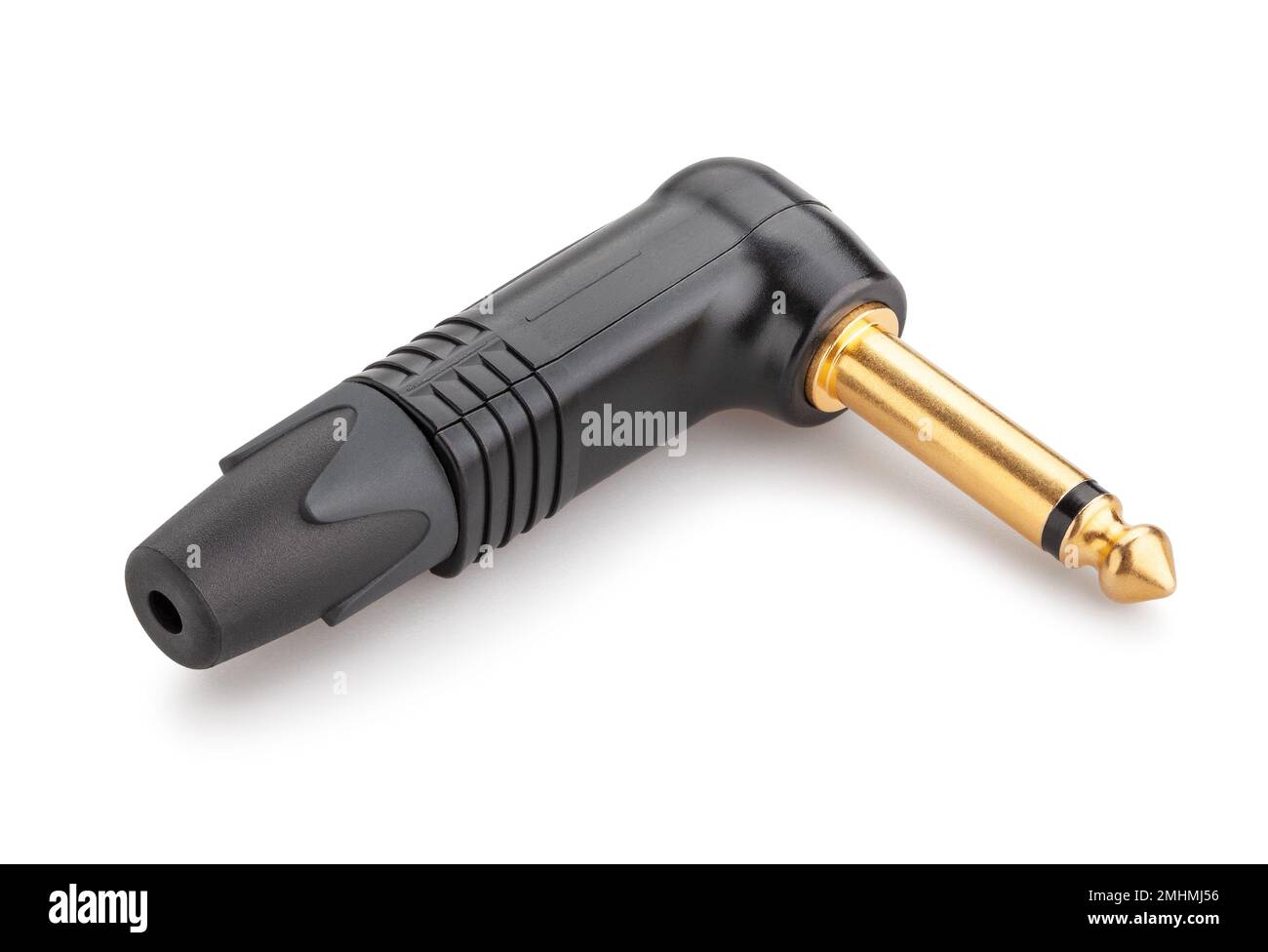 guitar plug jack path isolated on white Stock Photo - Alamy