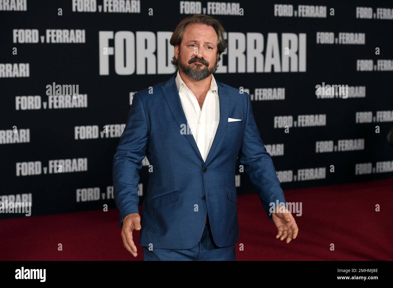 Shawn Law arrives at a special screening of "Ford v Ferrari" on Monday ...