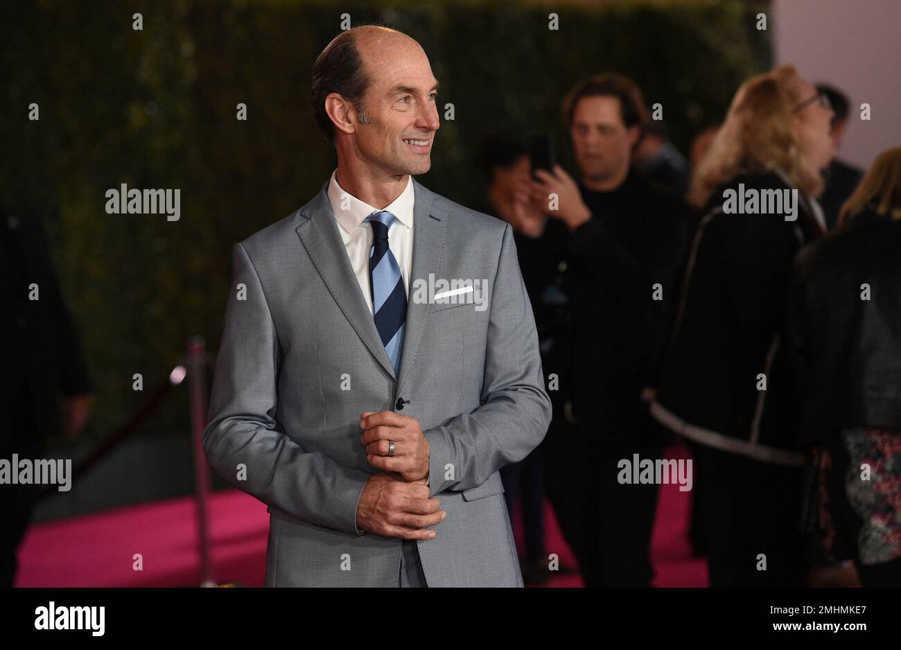 Darin Cooper arrives at a special screening of "Ford v Ferrari" on ...