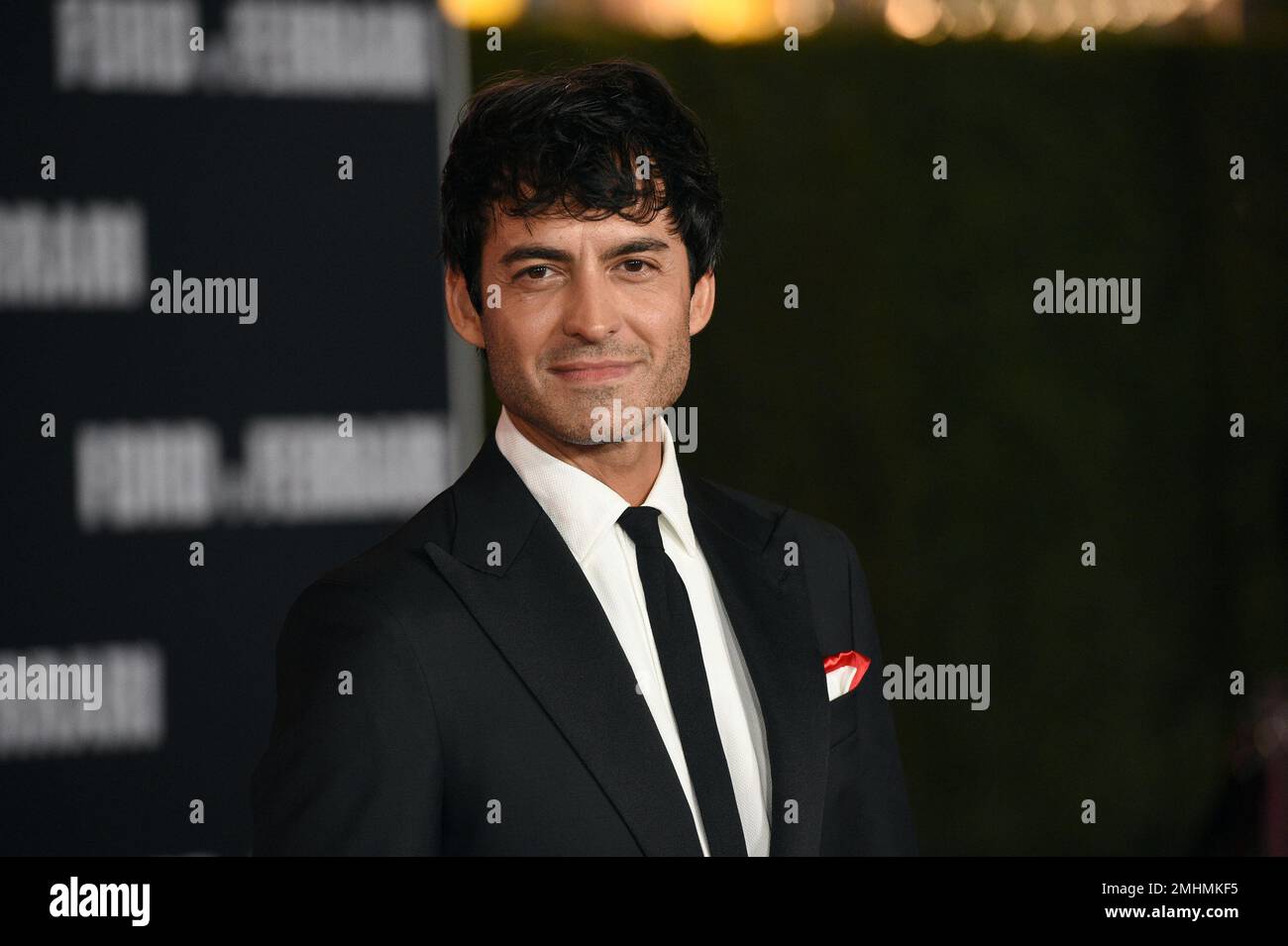 Francesco Bauco arrives at a special screening of "Ford v Ferrari" on ...