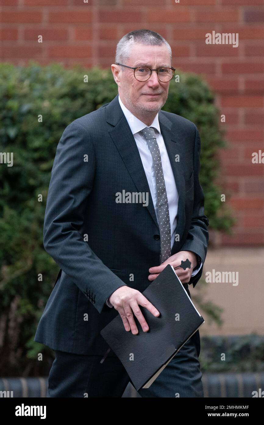 Chief Executive of Nottingham University Hospital Trust Anthony May ...