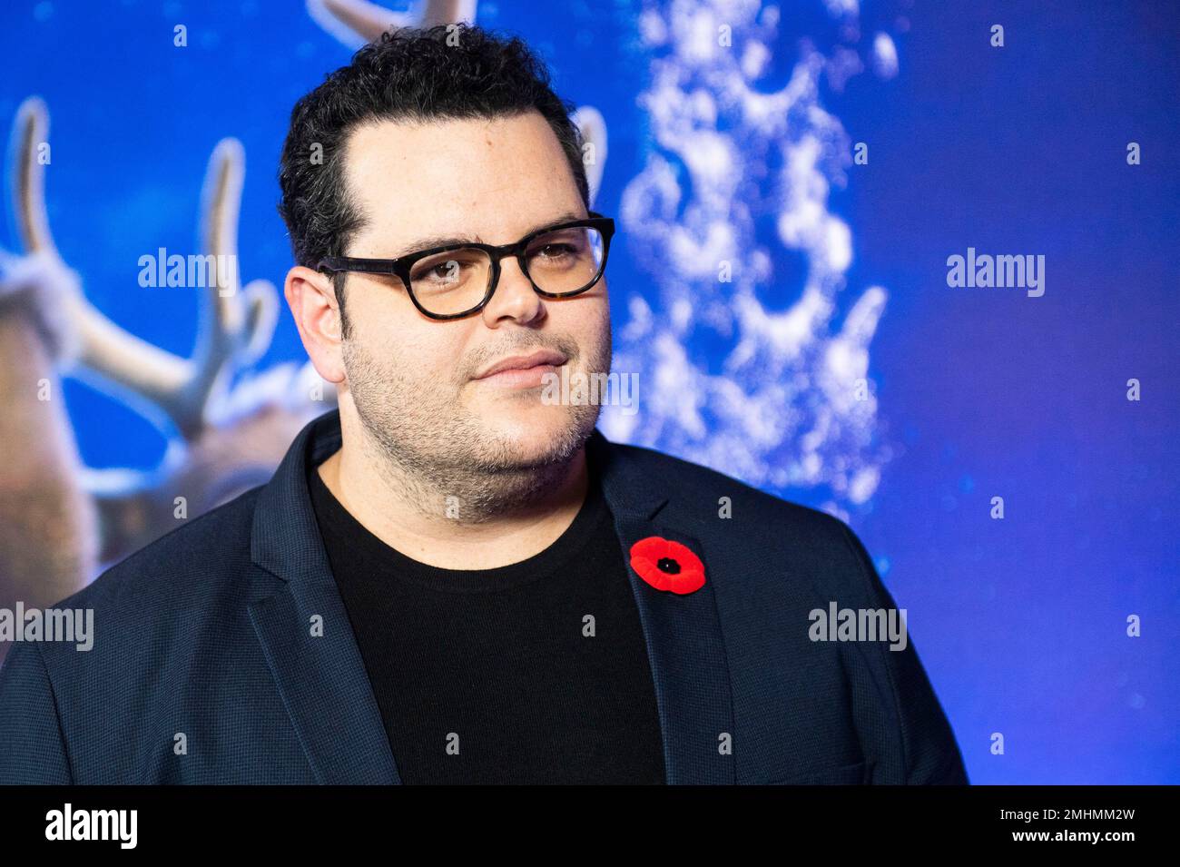 Actor Josh Gad poses during the "Frozen 2" photo call on Monday, Nov. 4 ...