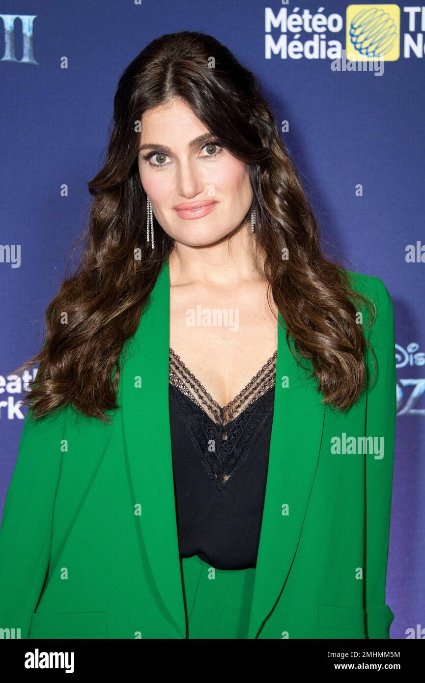 Idina Menzel poses during the "Frozen 2" photo call on Monday, Nov. 4 ...