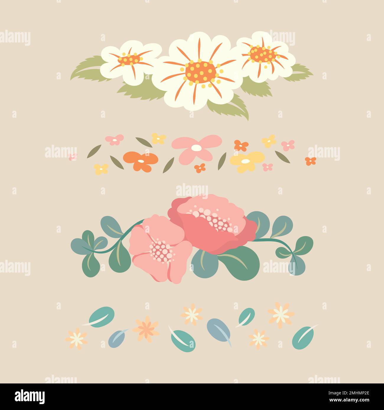 Spring Flower Divider