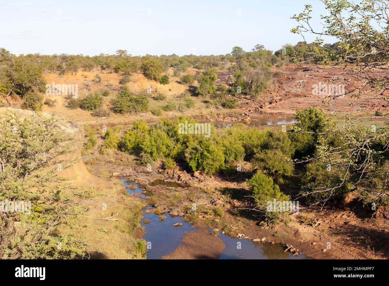 Red Rocks landscape, Kruger National Park, South Africa, where the ...