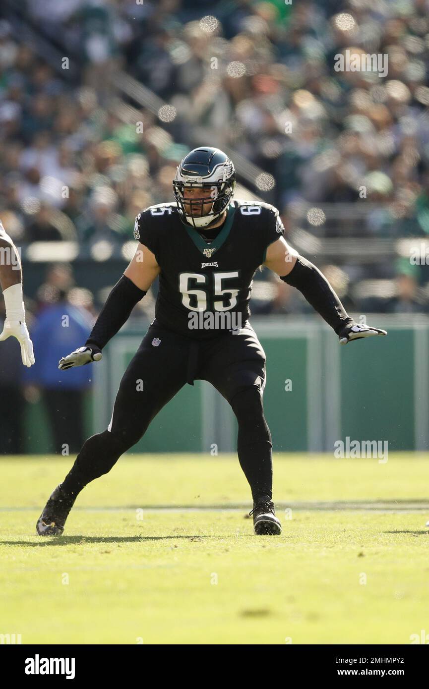 Philadelphia Eagles offensive tackle Lane Johnson (65) in action during ...