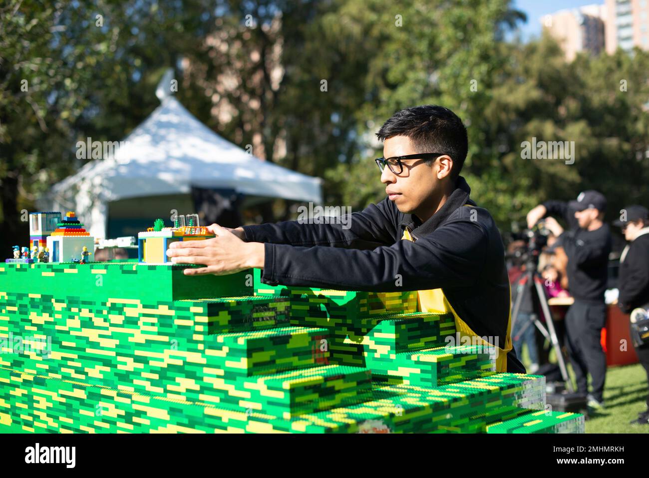 IMAGE DISTRIBUTED FOR THE LEGO® GROUP - A LEGO® creation built by ...