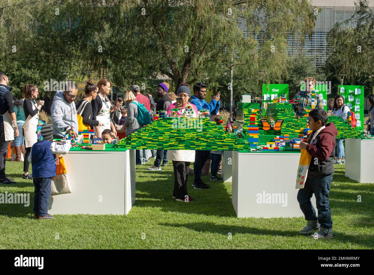 IMAGE DISTRIBUTED FOR THE LEGO® GROUP - Guests capture photos of the ...