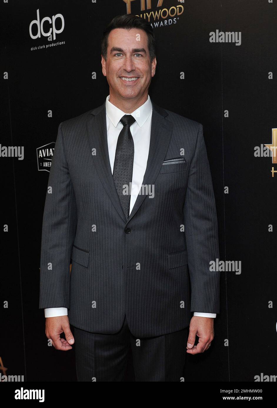 Rob Riggle poses backstage at the 23rd annual Hollywood Film Awards on ...