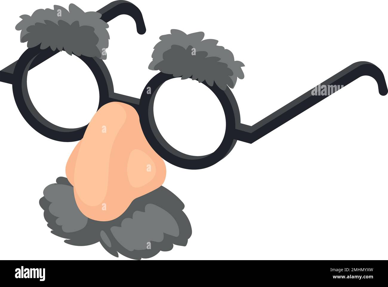 fools day comic mask Stock Vector Image & Art - Alamy