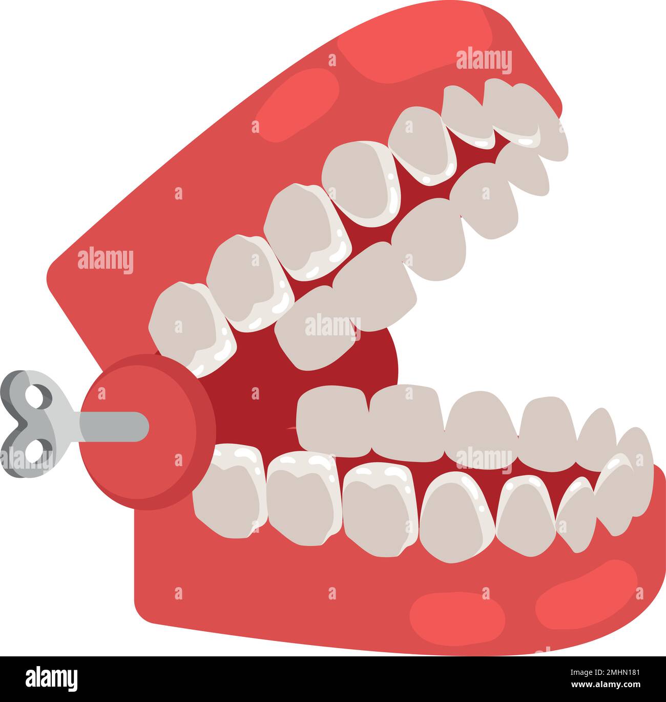 prank denture toy Stock Vector Image & Art - Alamy
