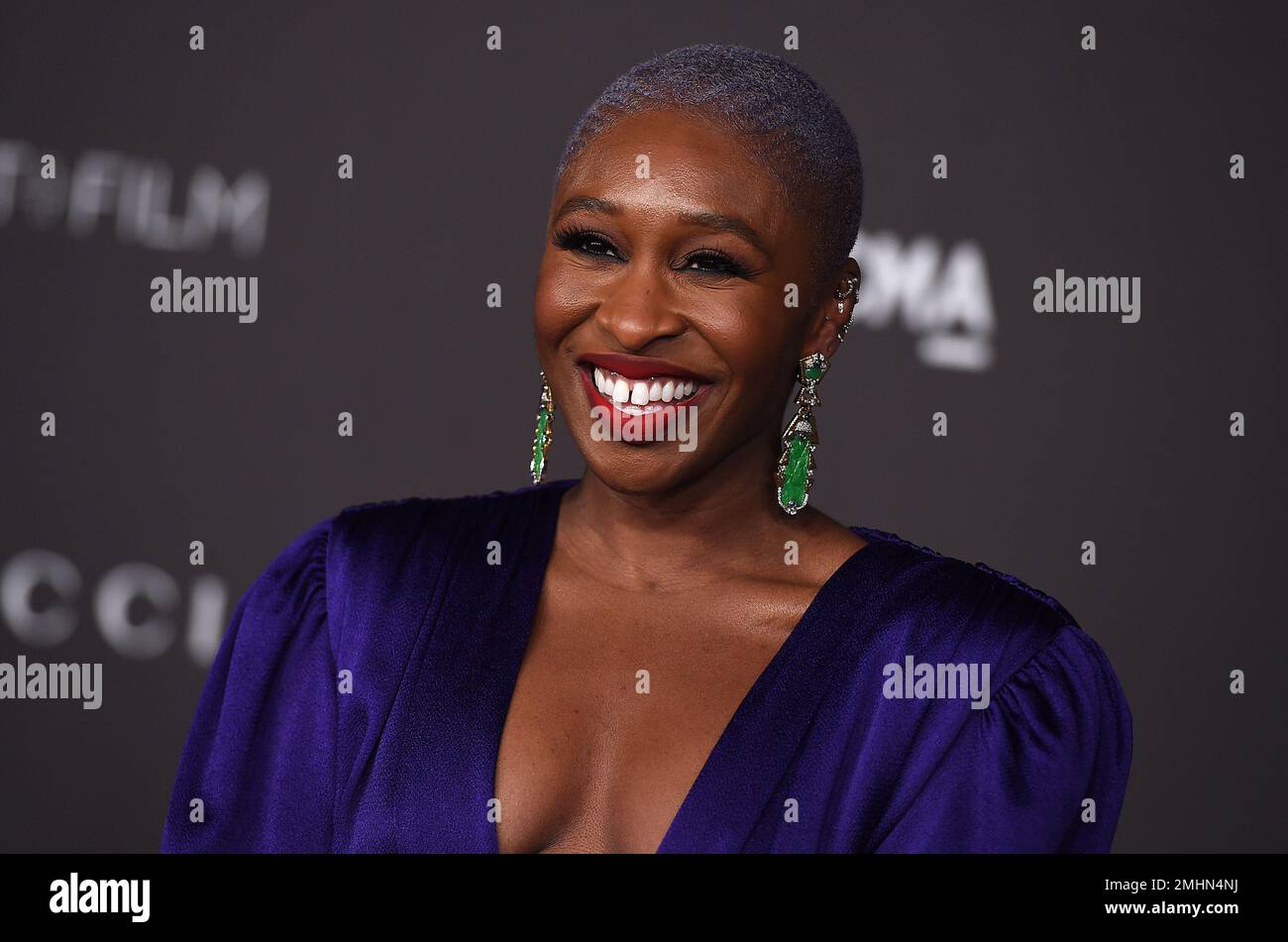 Cynthia Erivo arrives at the 2019 LACMA Art and Film Gala at Los ...