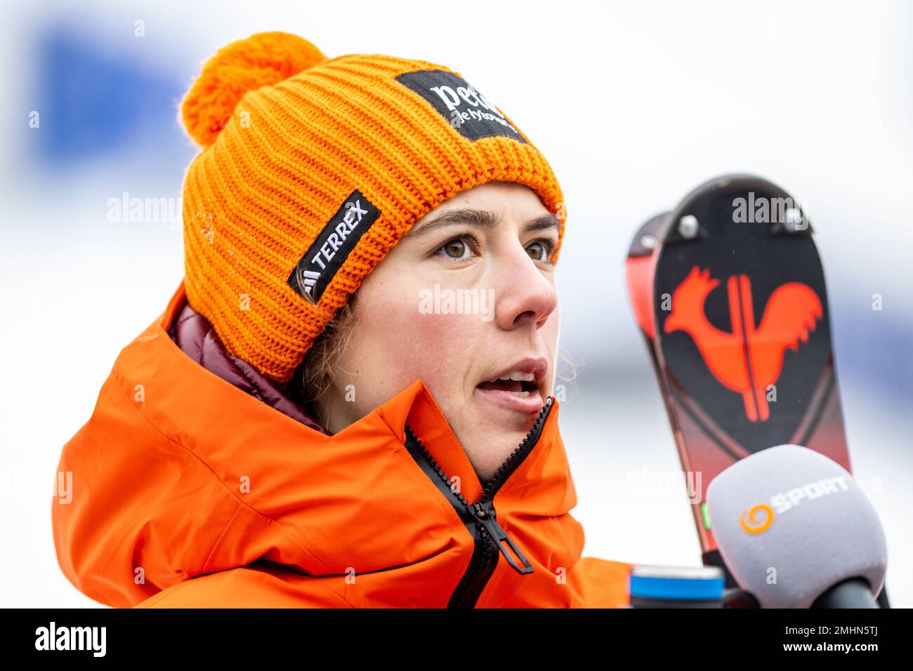 Spindleruv Mlyn, Czech Republic. 27th Jan, 2023. Slovakian racer Petra ...