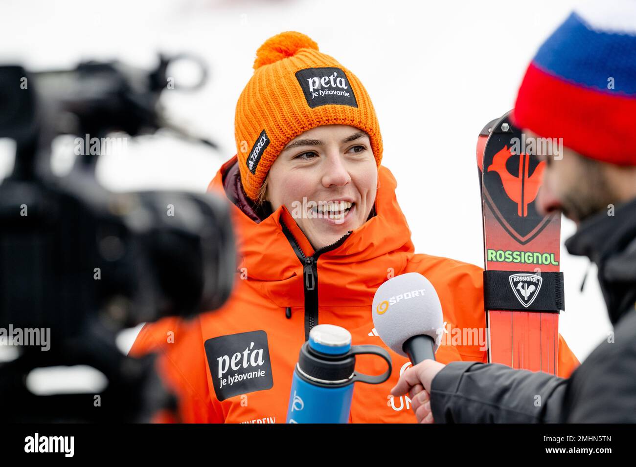 Spindleruv Mlyn, Czech Republic. 27th Jan, 2023. Slovakian racer Petra ...