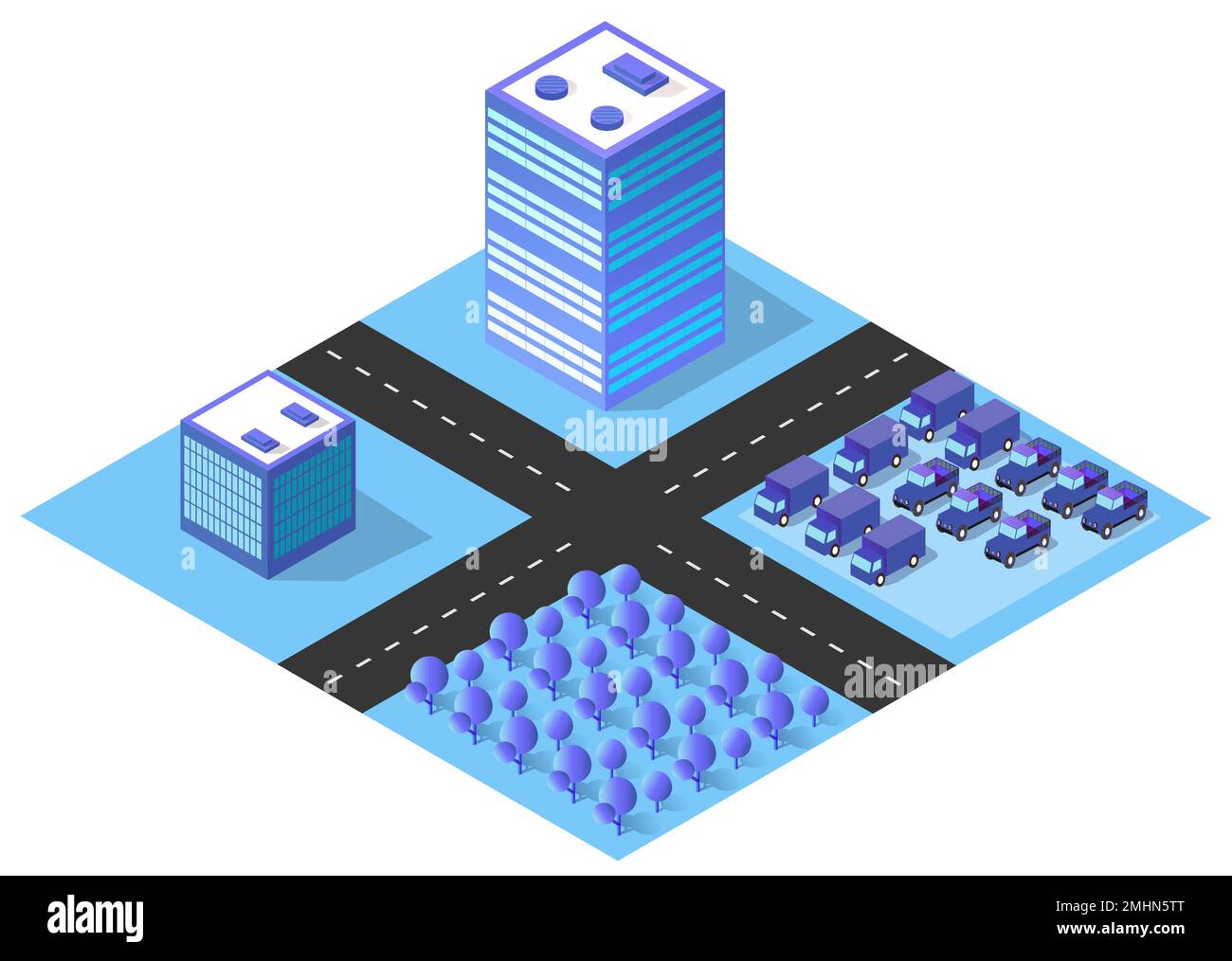 Suburban zone Stock Vector Images - Alamy