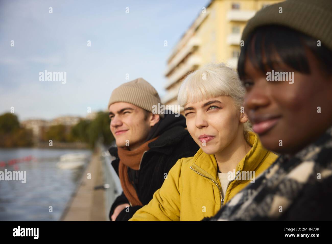 Friends get away hi-res stock photography and images - Alamy