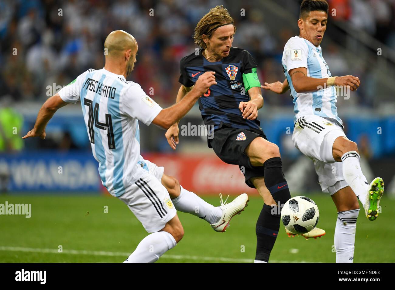 Croatia luka modric 2018 hi-res stock photography and images - Alamy