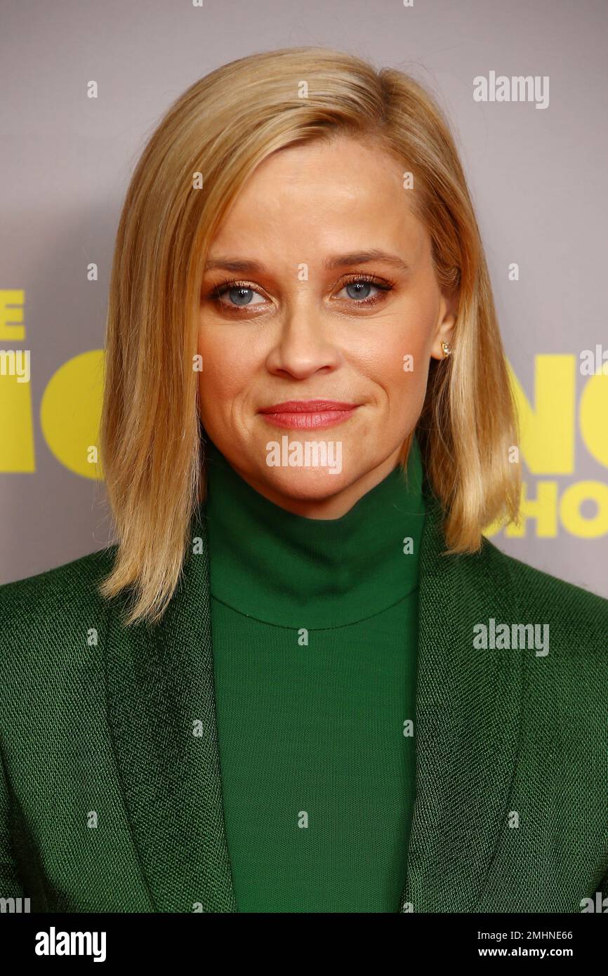 Actress and producer Reese Witherspoon, poses for photographers upon ...