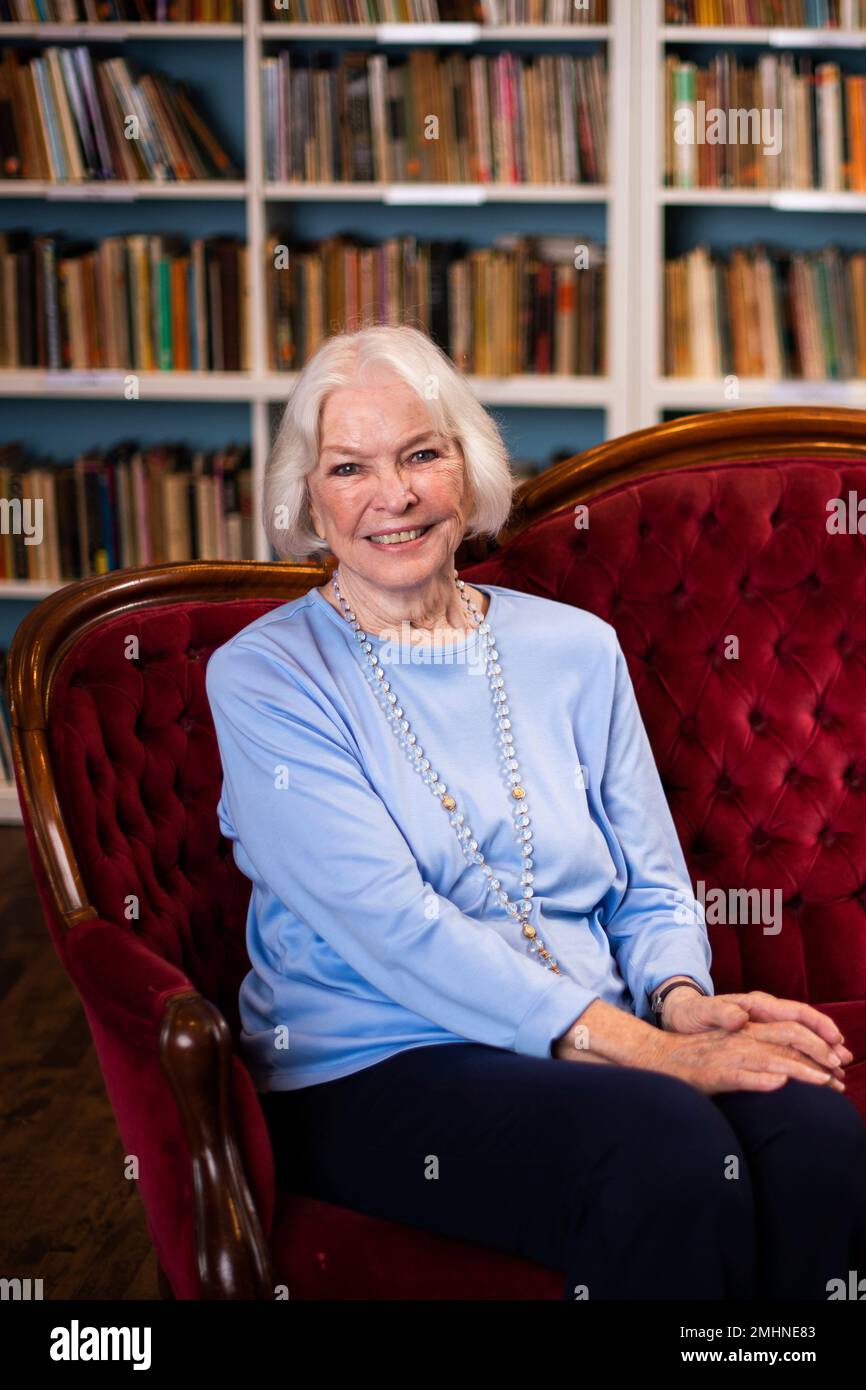 This Sept. 28, 2019 photo shows actress Ellen Burstyn posing for a ...