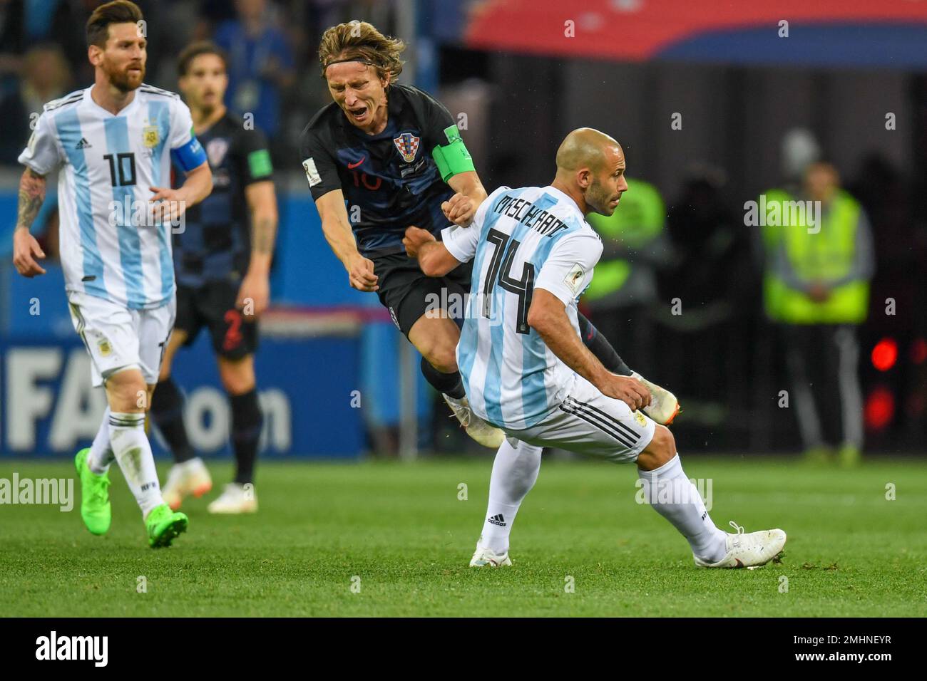 Croatia luka modric 2018 hi-res stock photography and images - Alamy