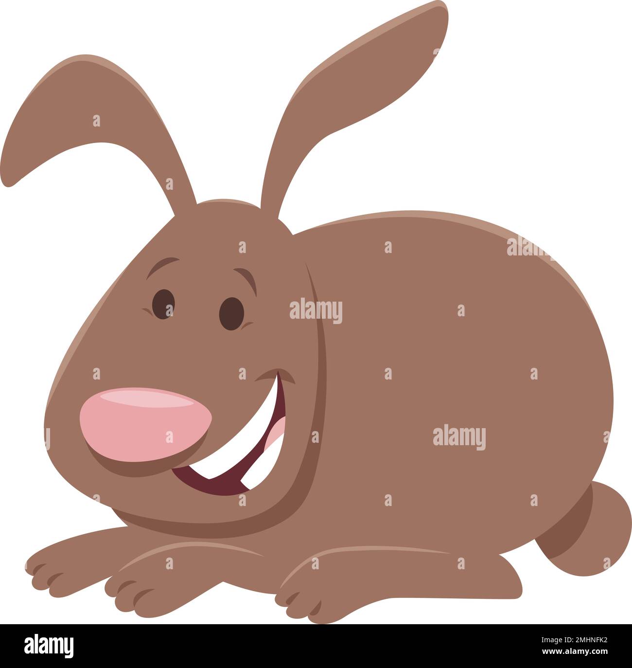 Friendly bunny Stock Vector Images - Alamy