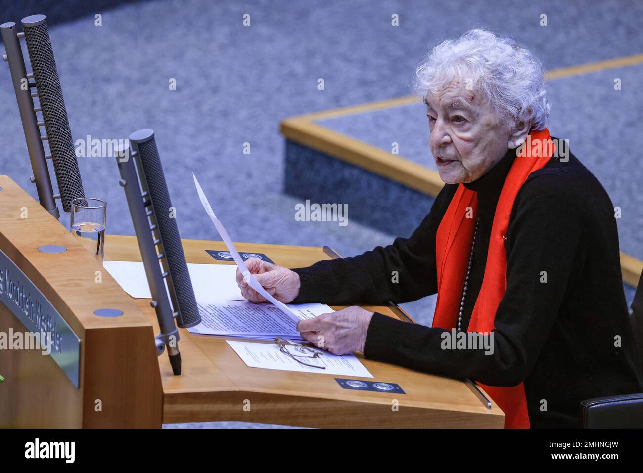 Duesseldorf, Germany. 27th Jan, 2023. Ruth Weiss, journalist and writer ...