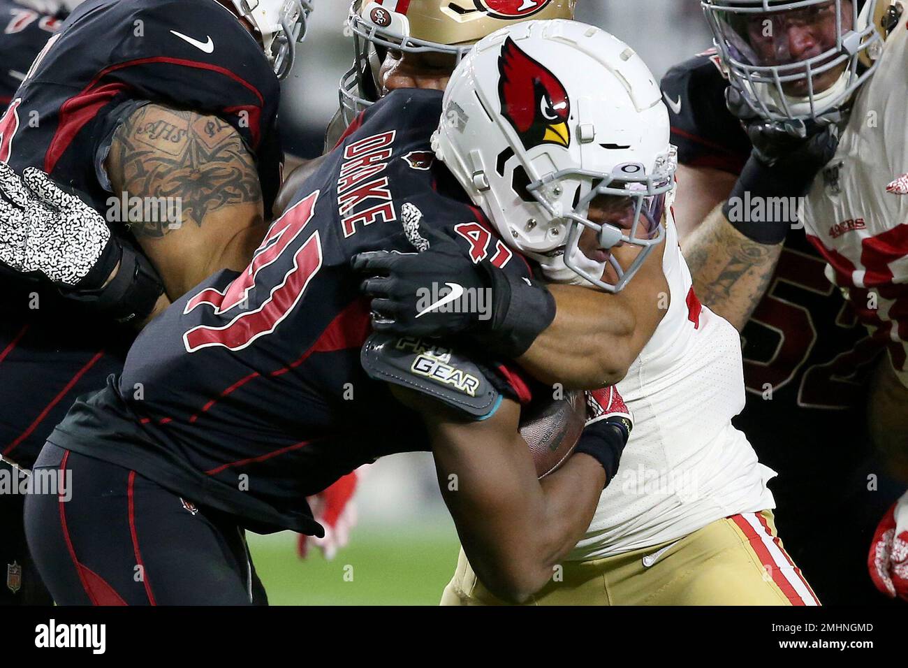 Arizona Cardinals Kenyan Drake (41) against the San Francisco 49ers ...