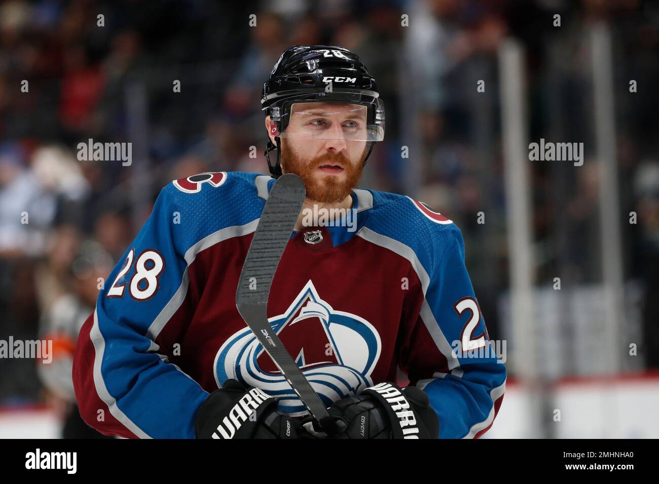 Colorado Avalanche defenseman Ian Cole (28) in the second period of an ...