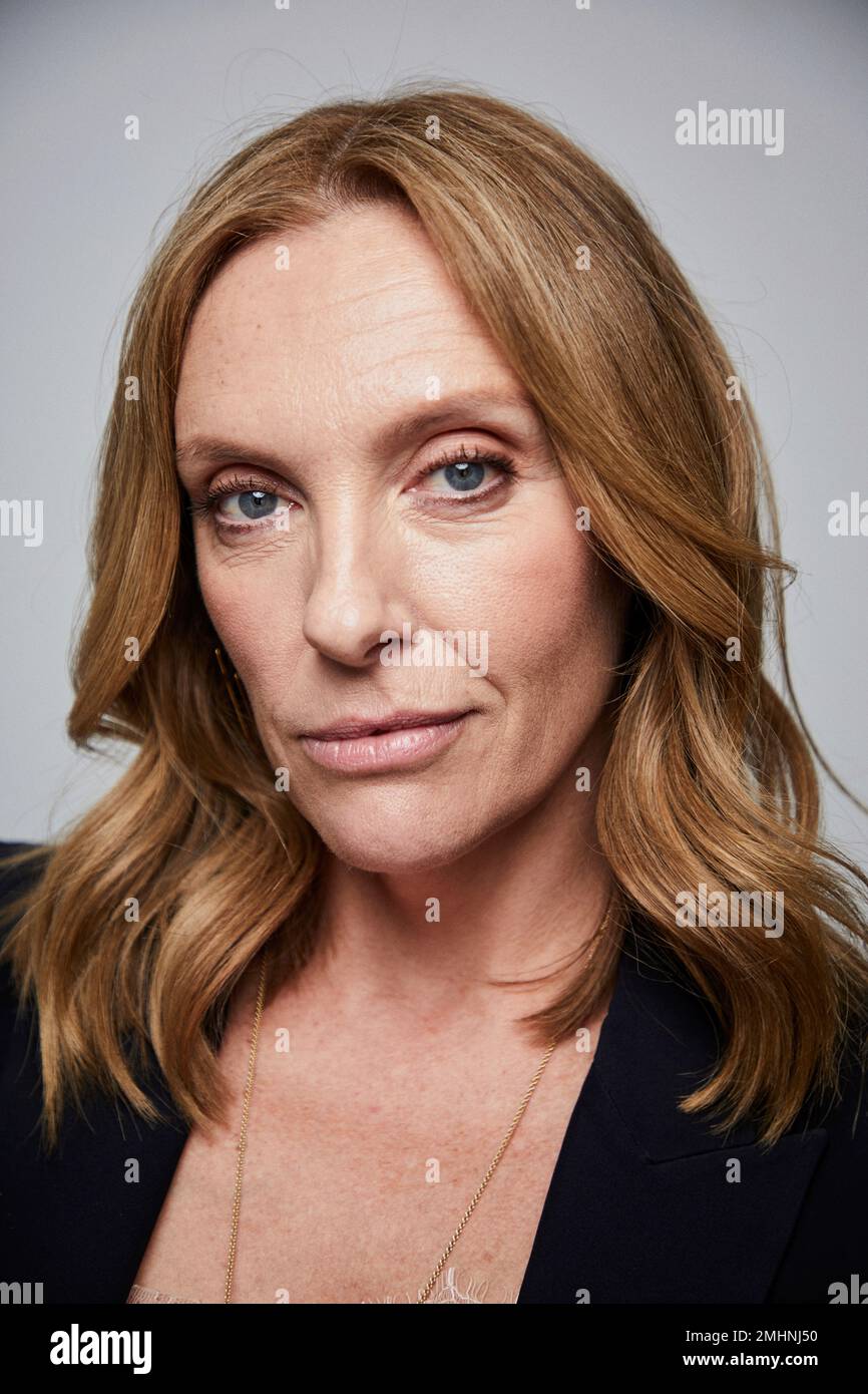 This Sept. 9, 2019 photo shows actress Toni Collette posing for a ...