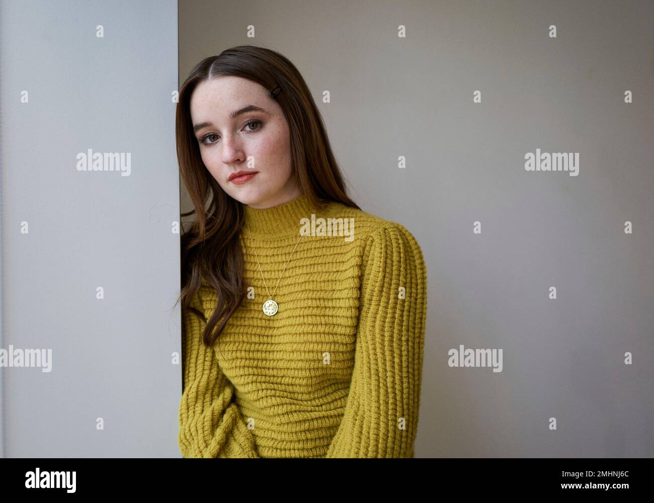 This Sept. 9, 2019 photo shows actress Kaitlyn Dever posing for a ...