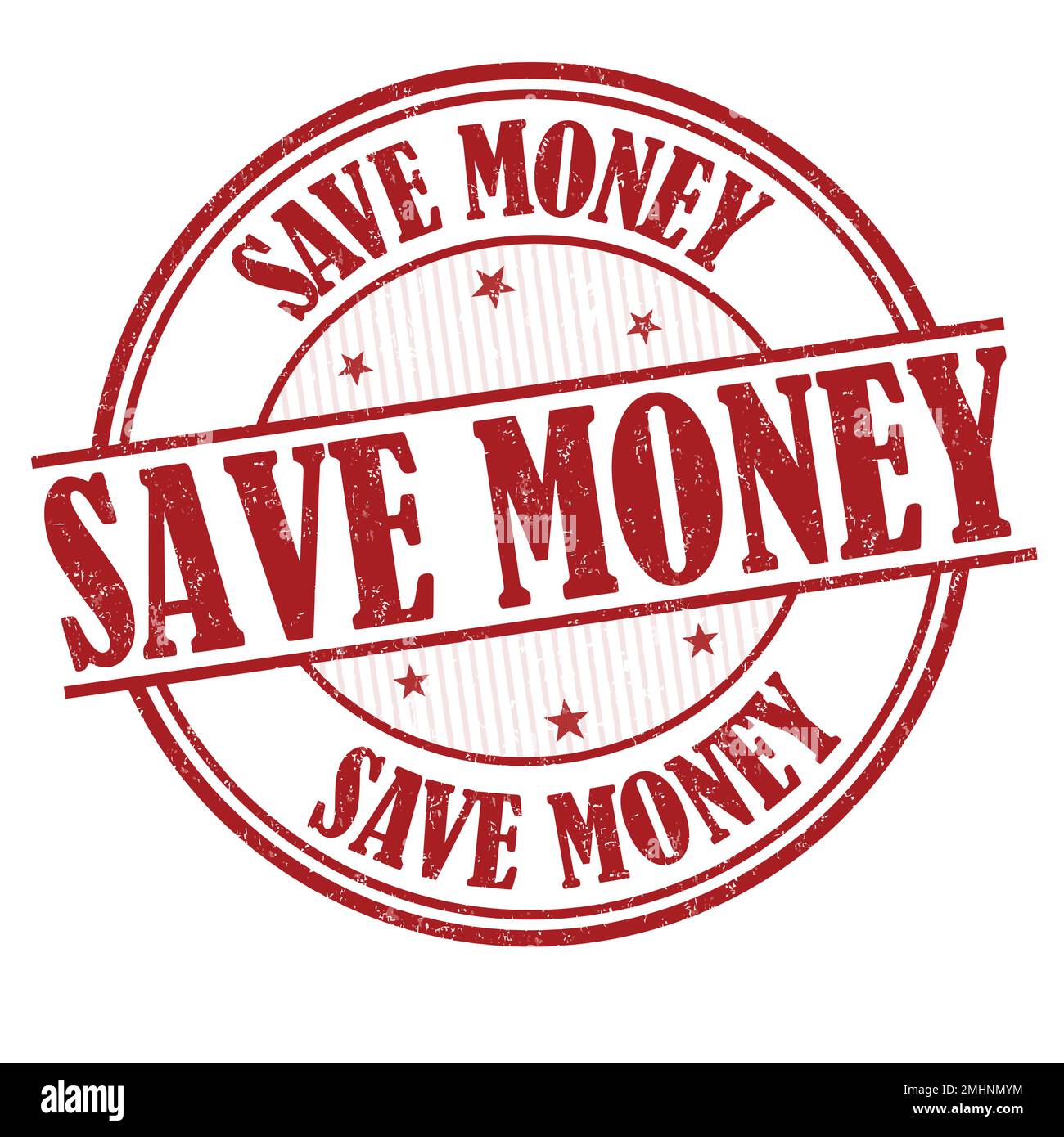Save money grunge rubber stamp on white background, vector illustration ...