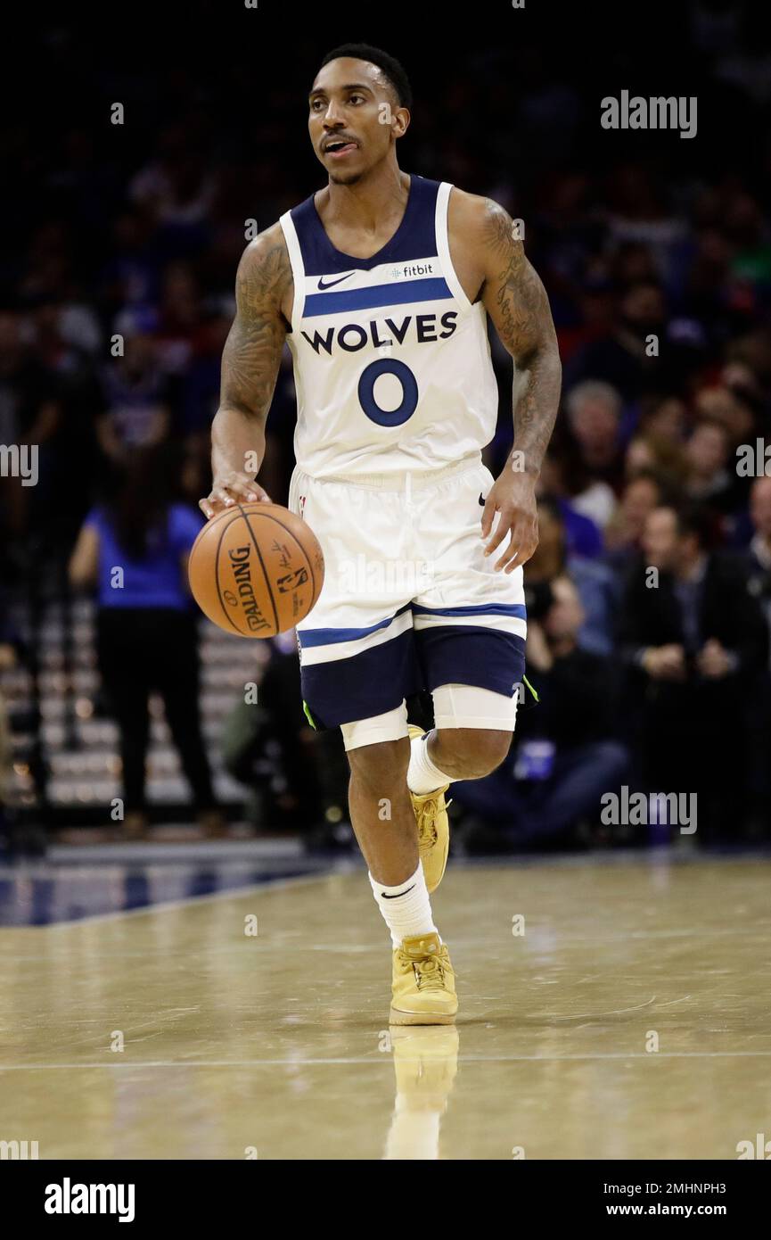 Minnesota Timberwolves' Jeff Teague in action during an NBA basketball ...