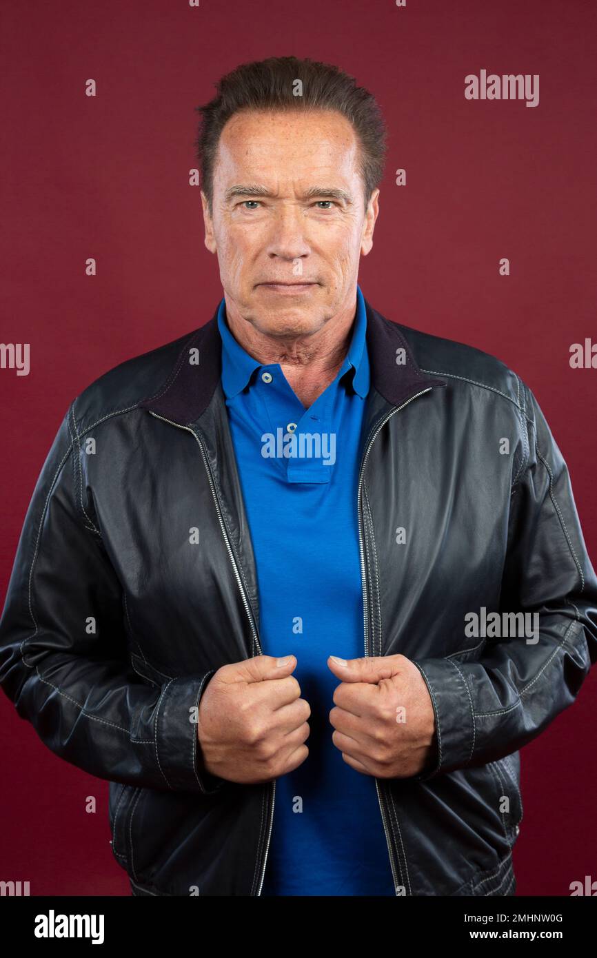 This Oct. 26, 2019 photo shows actor Arnold Schwarzenegger posing for a ...