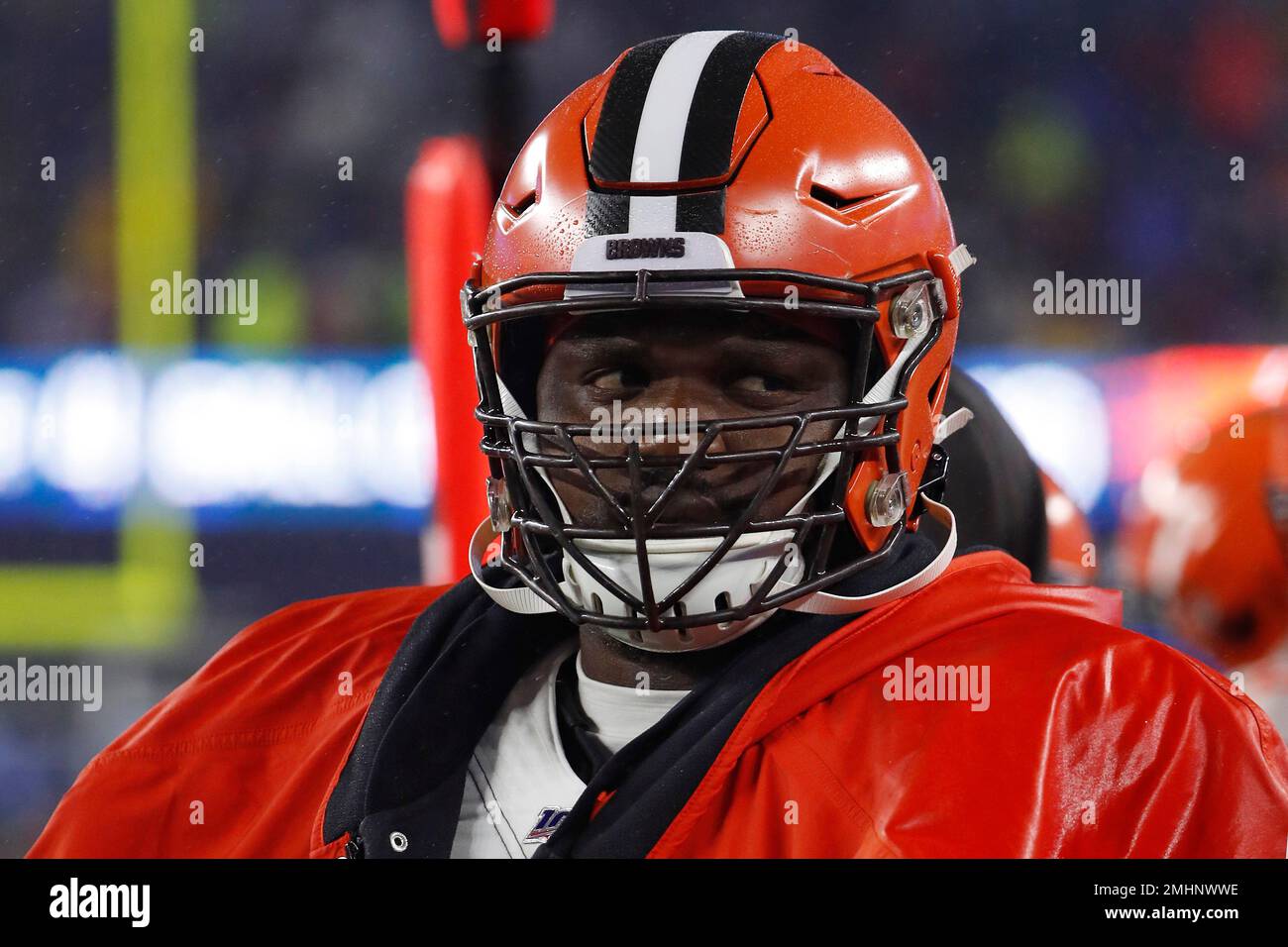 Cleveland Browns offensive tackle Greg Robinson during an NFL football ...