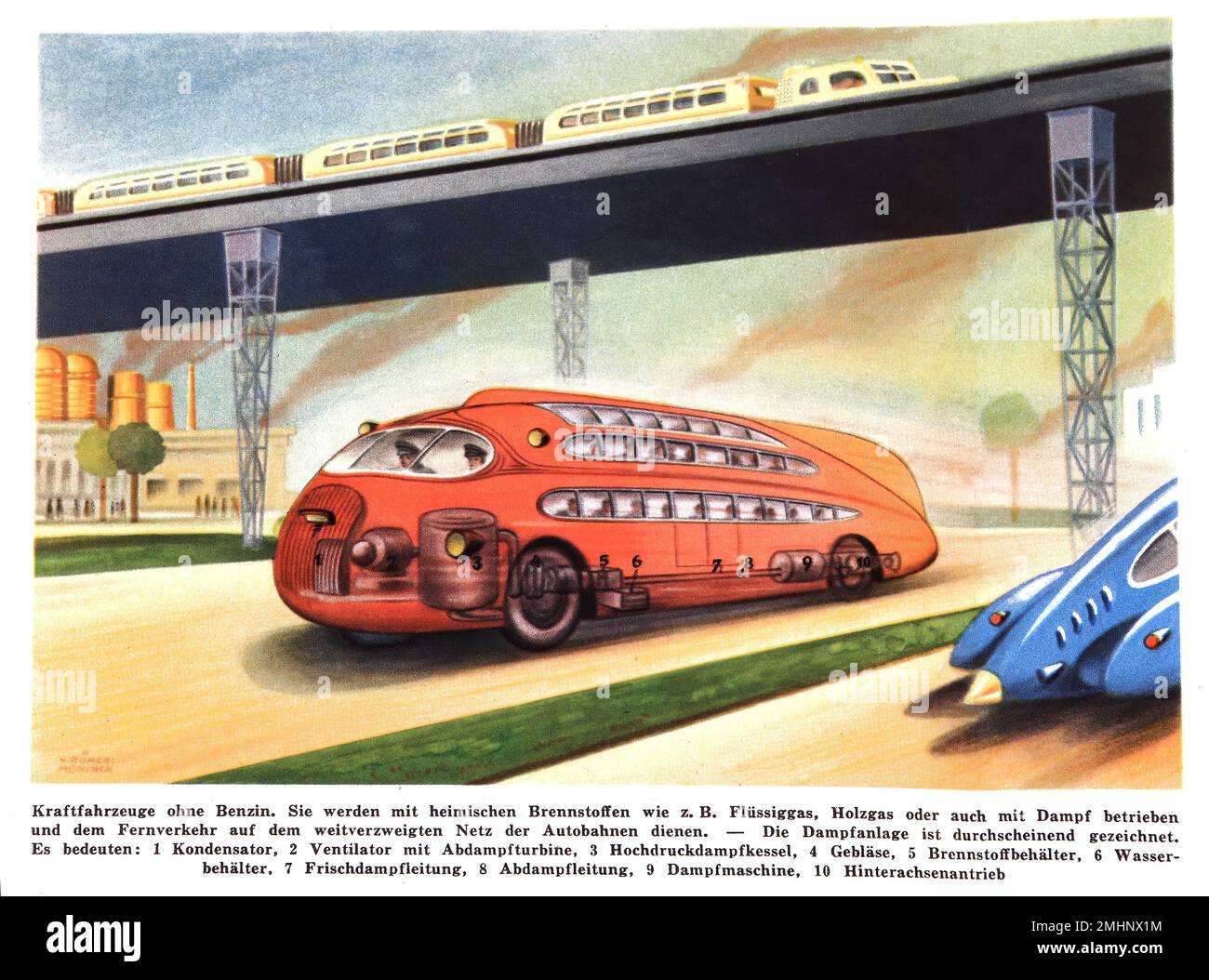 1941 german super bus anticipation hi-res stock photography and images ...