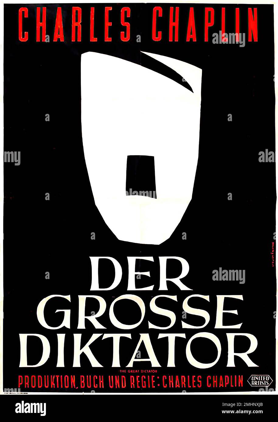 1940 the great dictator charlie chaplin german hi-res stock photography ...