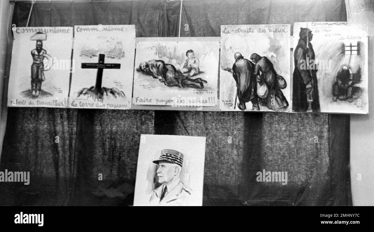 Communist propaganda posters made prior to the "National Revolution" of ...