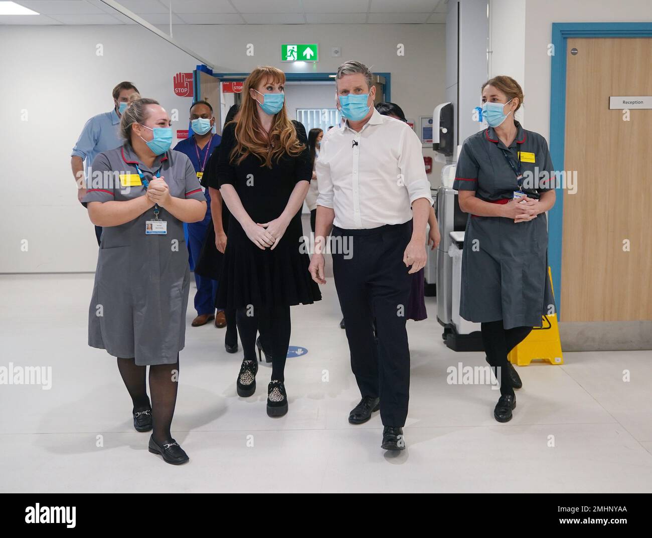 Labour Party leader Sir Keir Starmer and Deputy Leader of the Labour ...