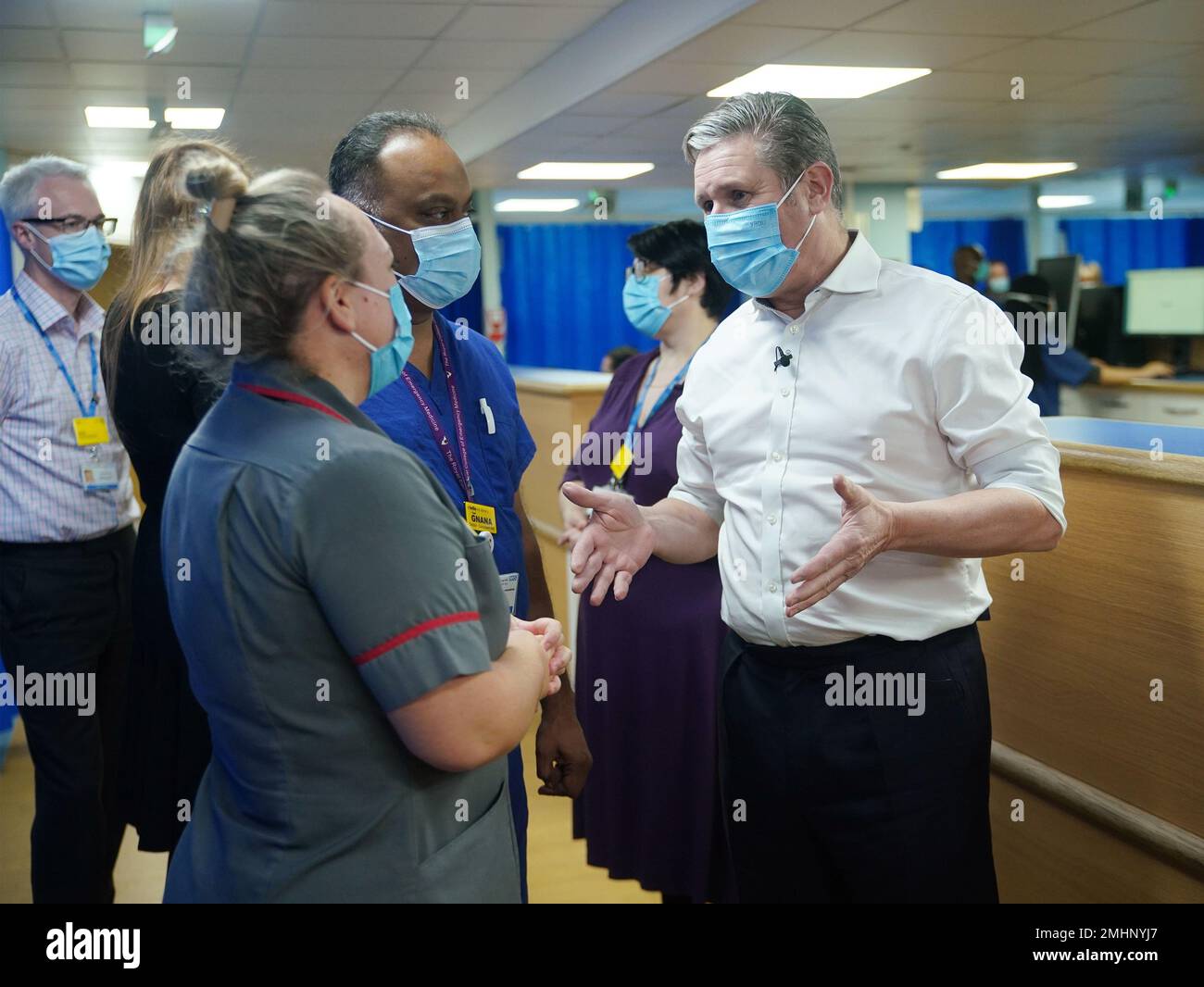 Labour Party leader Sir Keir Starmer and Deputy Leader of the Labour ...