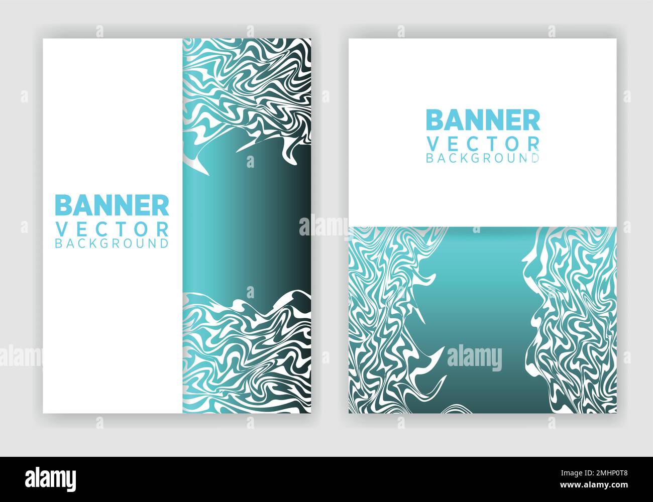 Modern banner design web template Set. Vector poster or banner design ...
