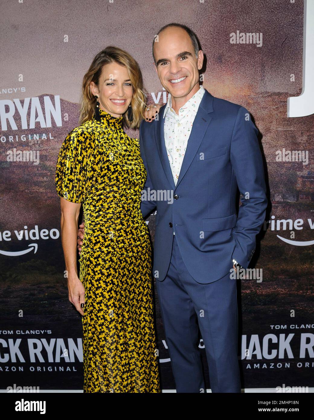 Karyn Kelly, left, and Michael Kelly attend the premiere of Amazon ...