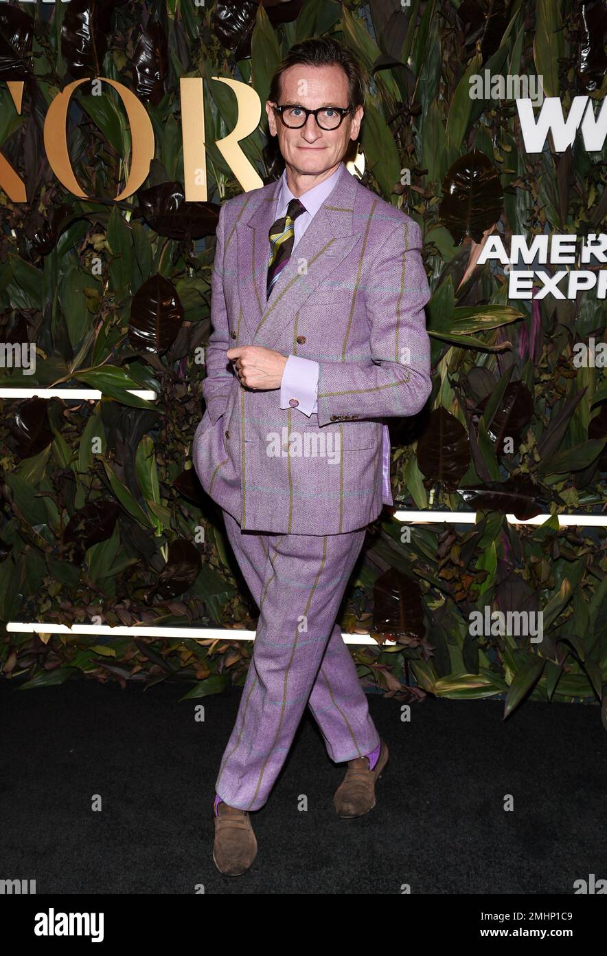 Fashion editor Hamish Bowles attends the fourth annual Women's Wear ...