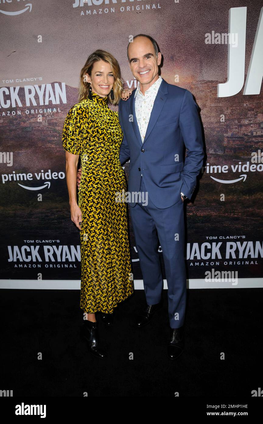 Karyn Kelly, left, and Michael Kelly attend the premiere of Amazon ...