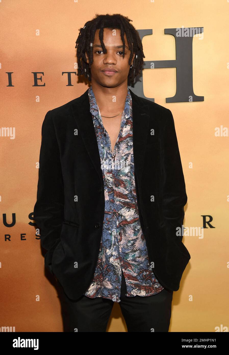 Henry Hunter Hall arrives at the Los Angeles premiere of "Harriet" at ...