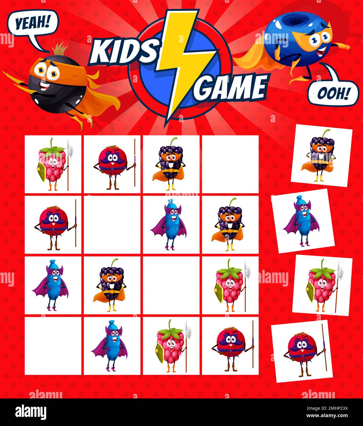 Superhero Brain Teaser