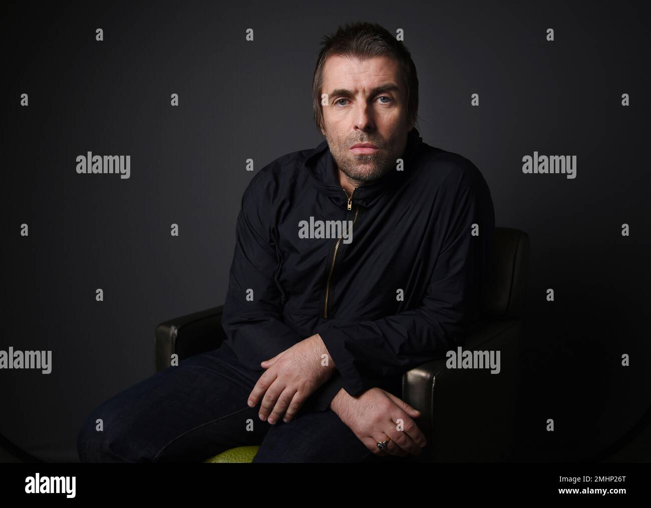 In this Oct. 15, 2019 photo, singer Liam Gallagher poses for a portrait ...